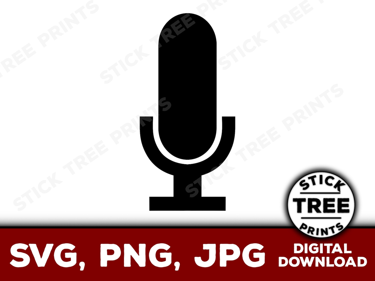 Microphone SVG Microphone Png Microphone Vector Microphone - Etsy