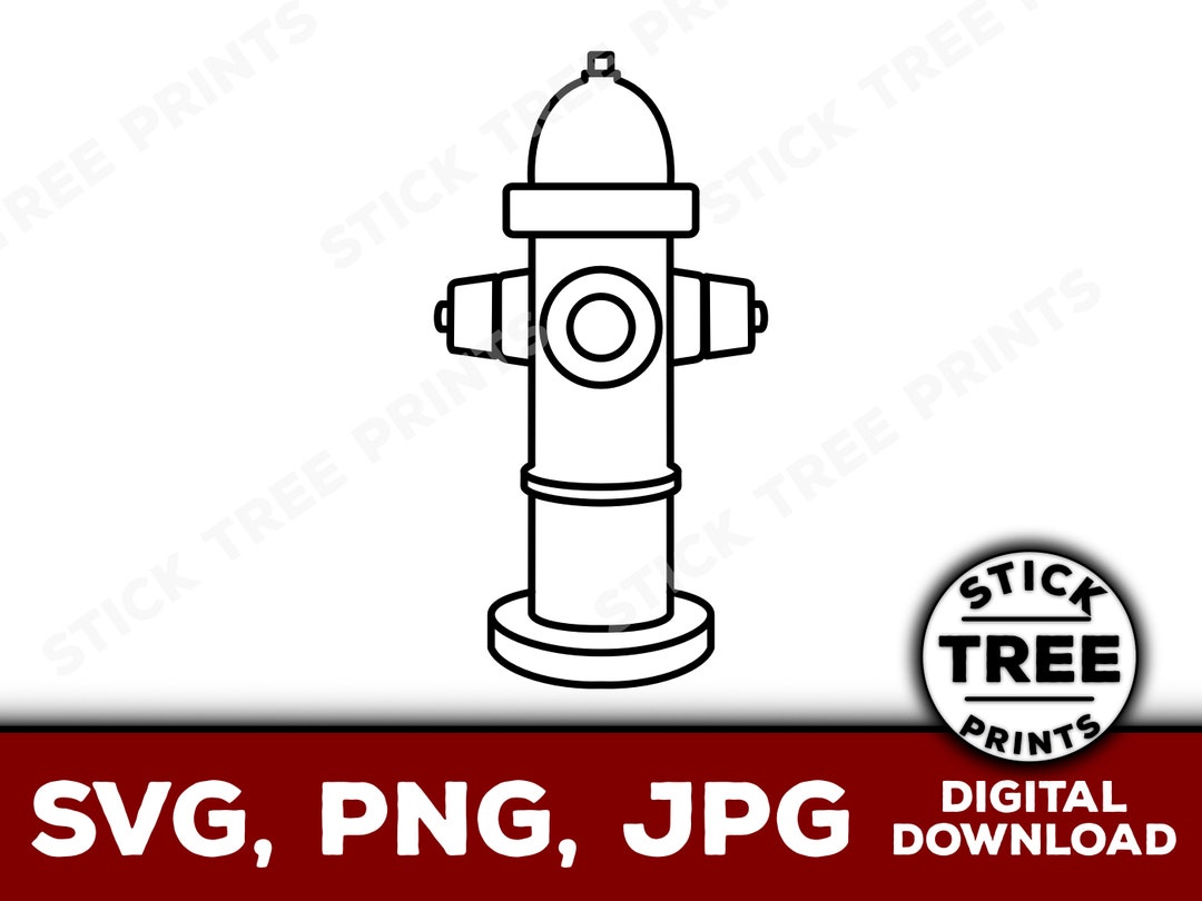 Fire Hydrant SVG - Fire Hydrant Vector, Fire Hydrant Png, Fire Hydrant ...