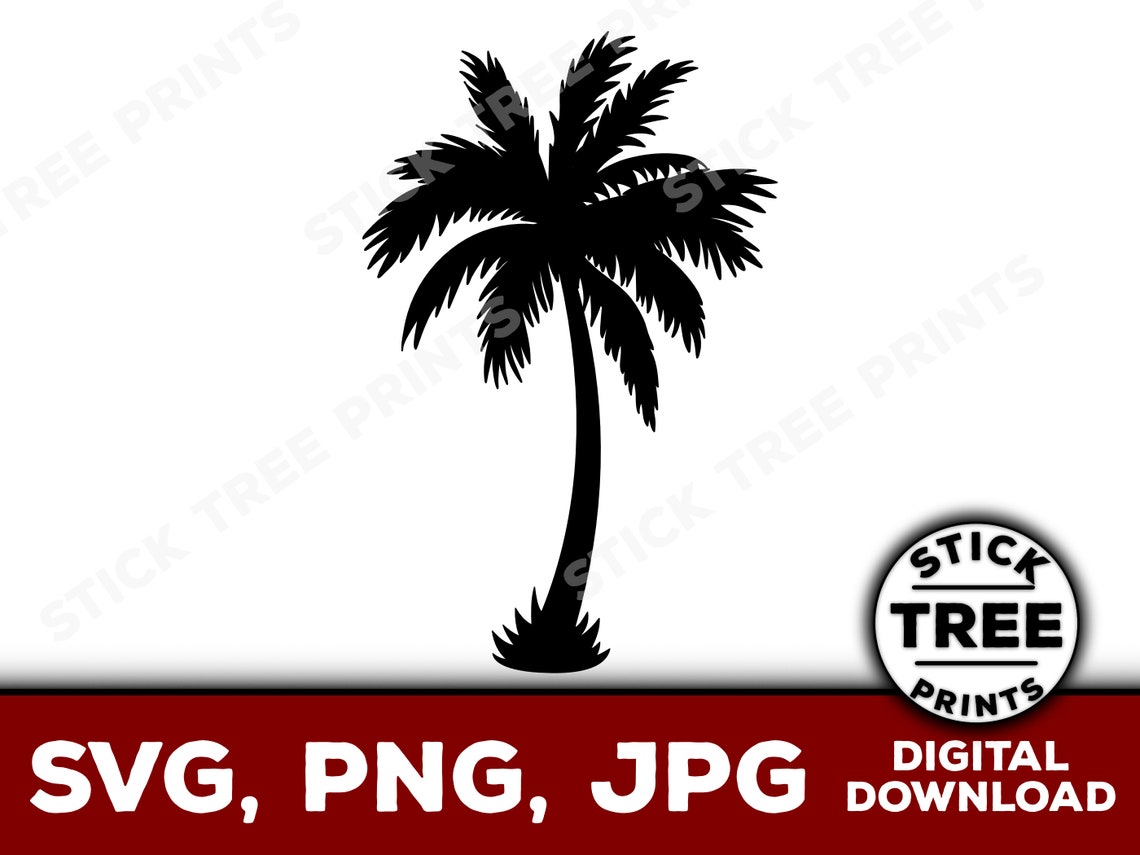 Palm Tree SVG Palm Tree Palm Tree Svg Palm Tree Vector - Etsy
