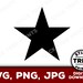 Star SVG Star Clip Art, Star Vector, Star Image for Cricut - Etsy