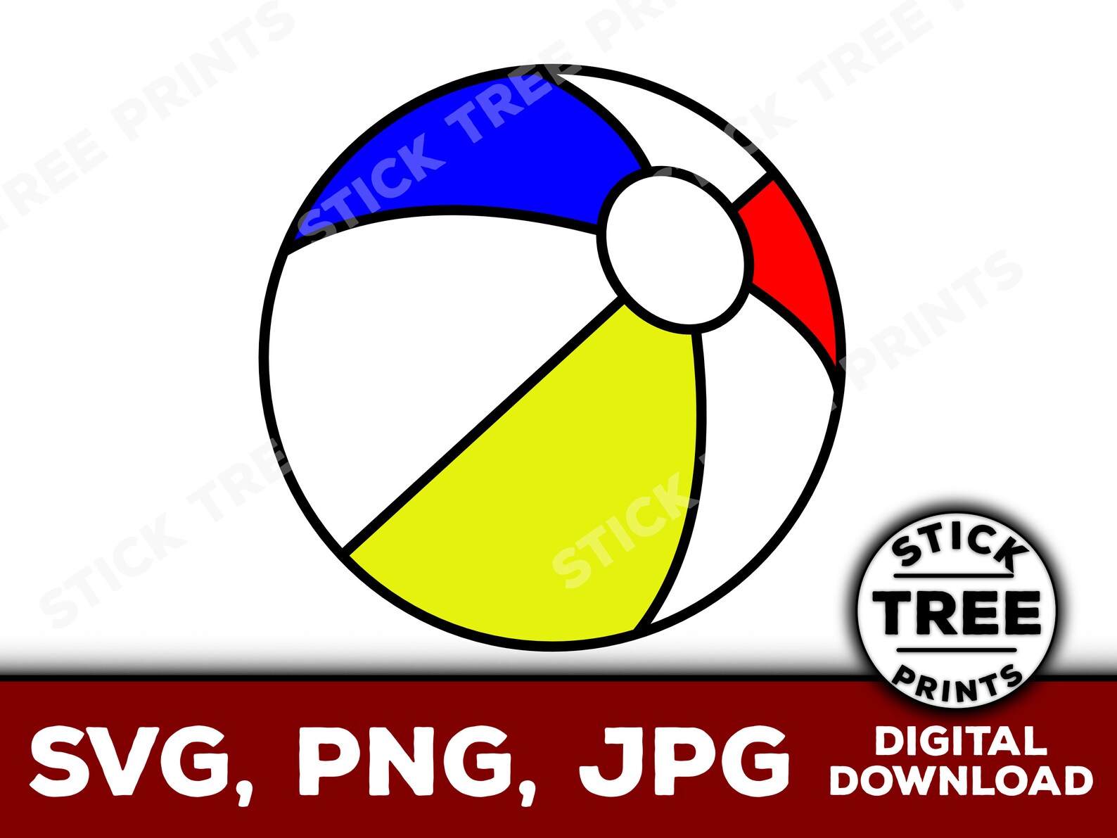 Beach Ball Svg Beach Ball Vector Beach Ball Clip Art Beach | Etsy