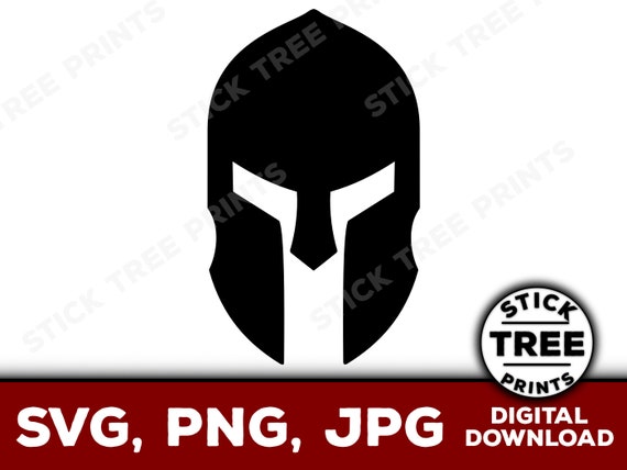 Spartan Helmet SVG Spartan Helmet Logo Spartan Helmet Clip - Etsy