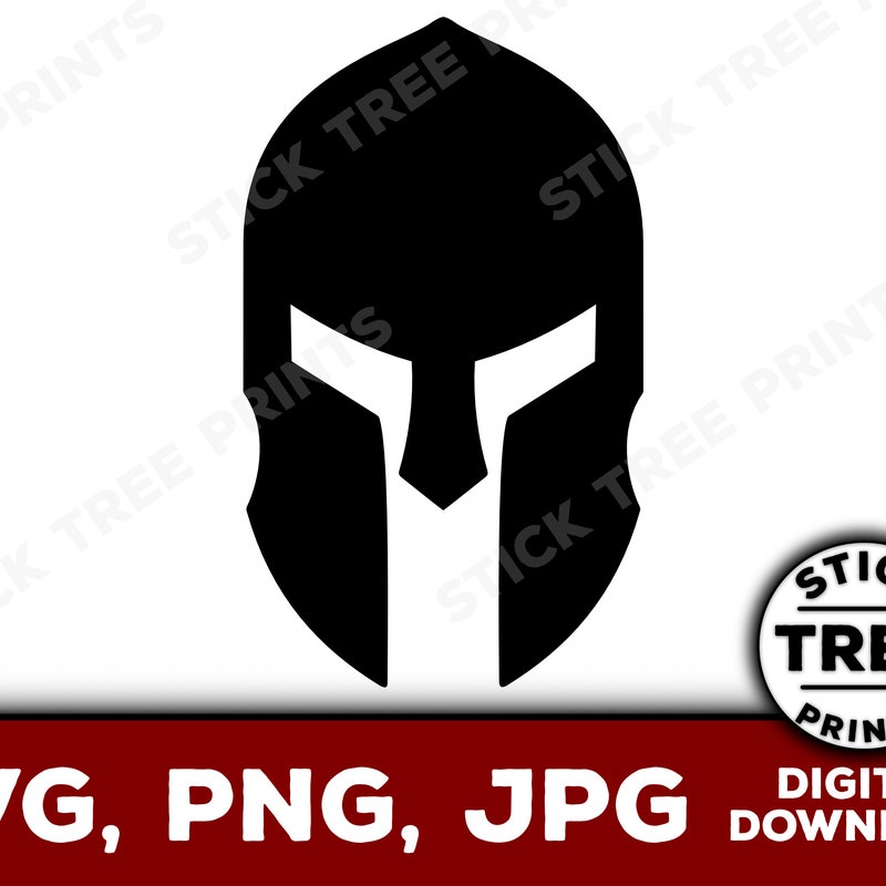 Spartan Helmet Logo - Etsy