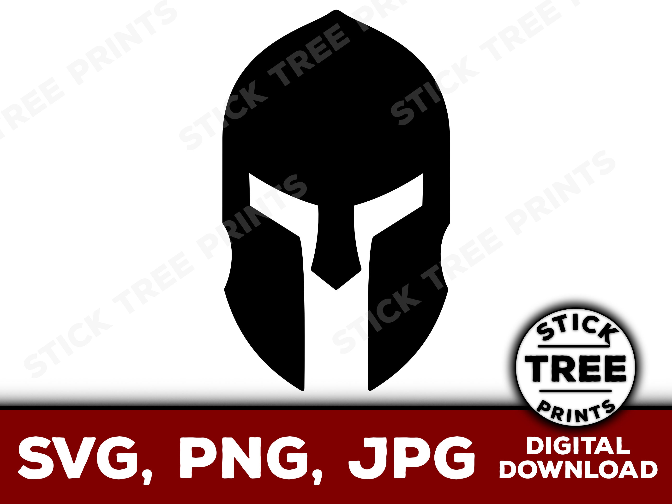 Spartan Helmet Logo Clip Art