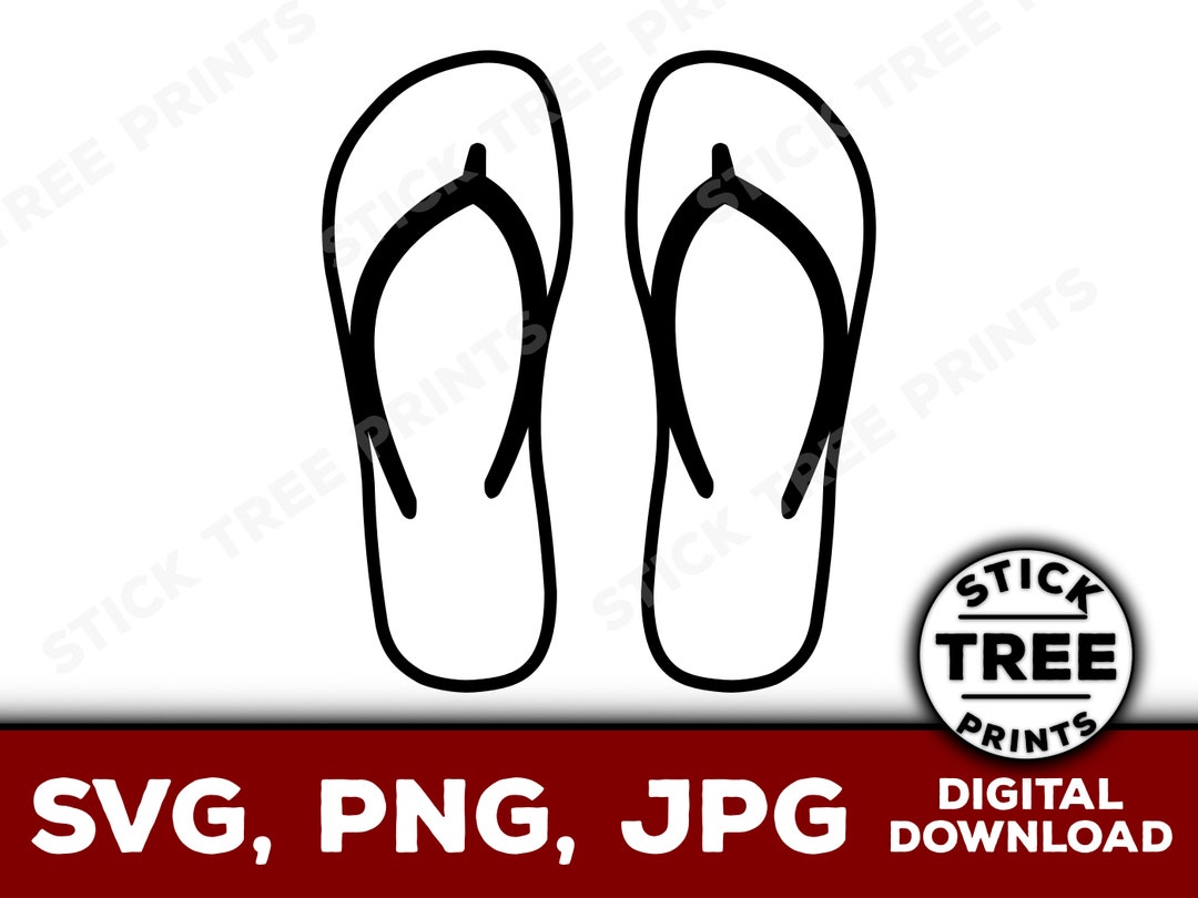 Flip Flops SVG - Flip Flops, Flip Flops Svg, Flip Flops Png, Flip Flops ...