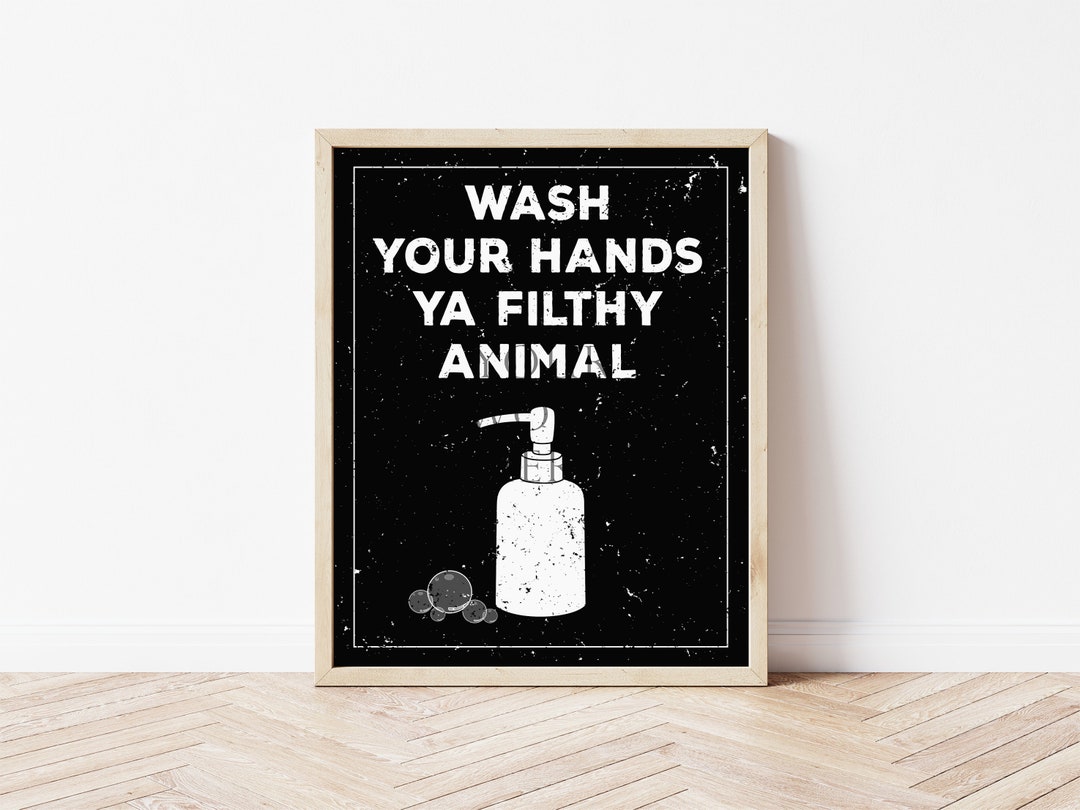 Modern Farmhouse Bathroom Print - Modern Farmhouse Wall Décor ...