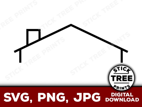Roofline SVG Roofline Vector Real Estate Agent Business | Etsy