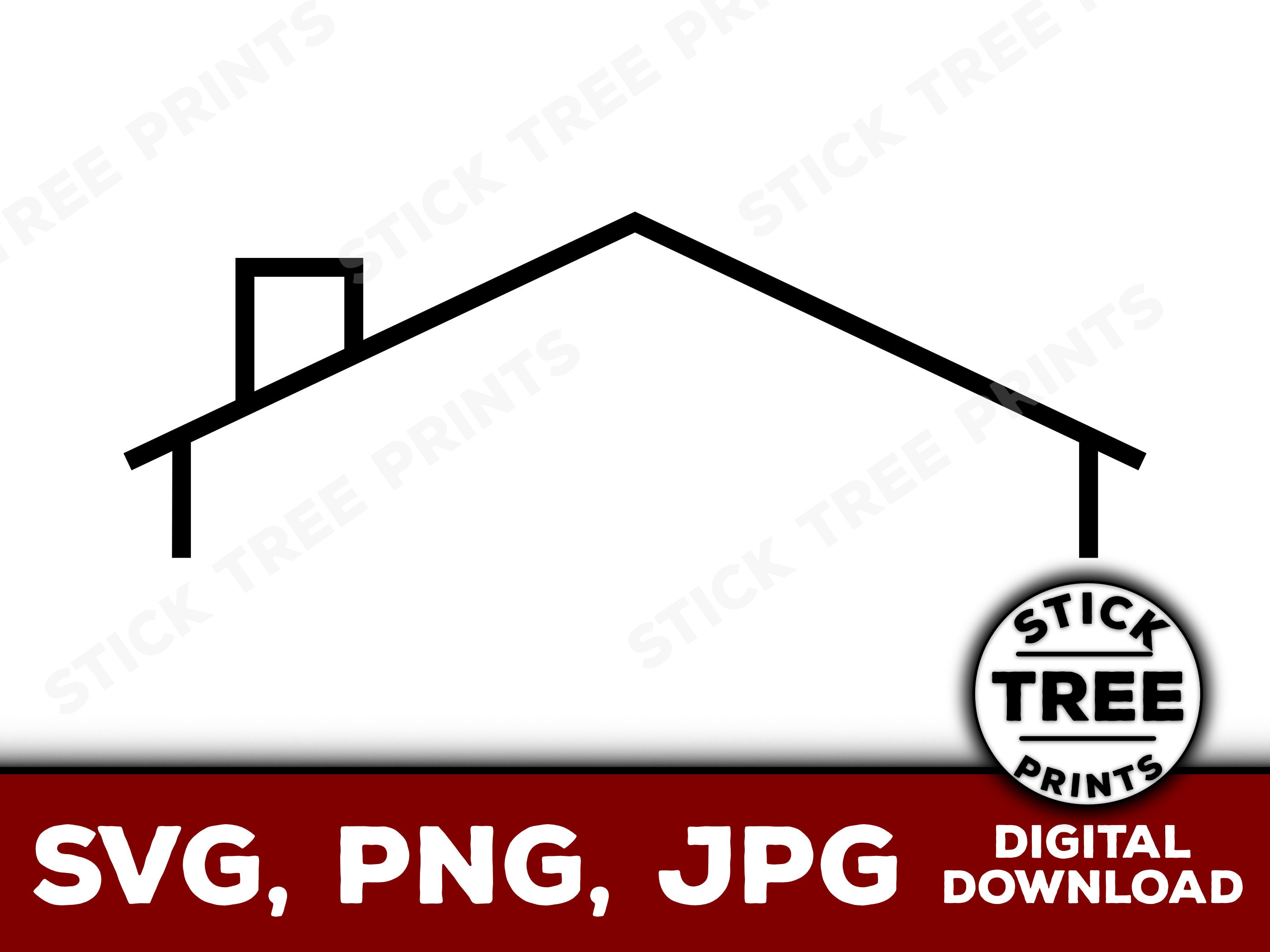 Roofline SVG Roofline Vector Real Estate Agent Business - Etsy