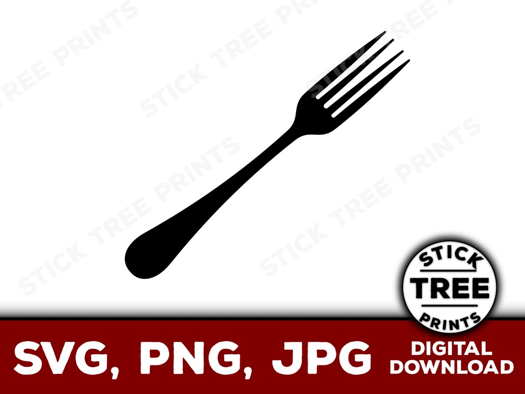Fork SVG - Fork Png, Fork Vector, Fork Clip Art, Fork Cut File, Fork ...