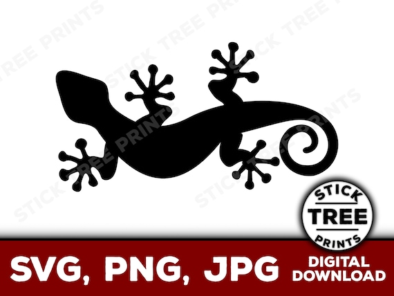 Gecko SVG Gecko Clip Art Gecko Png Gecko Vector Lizard - Etsy Canada