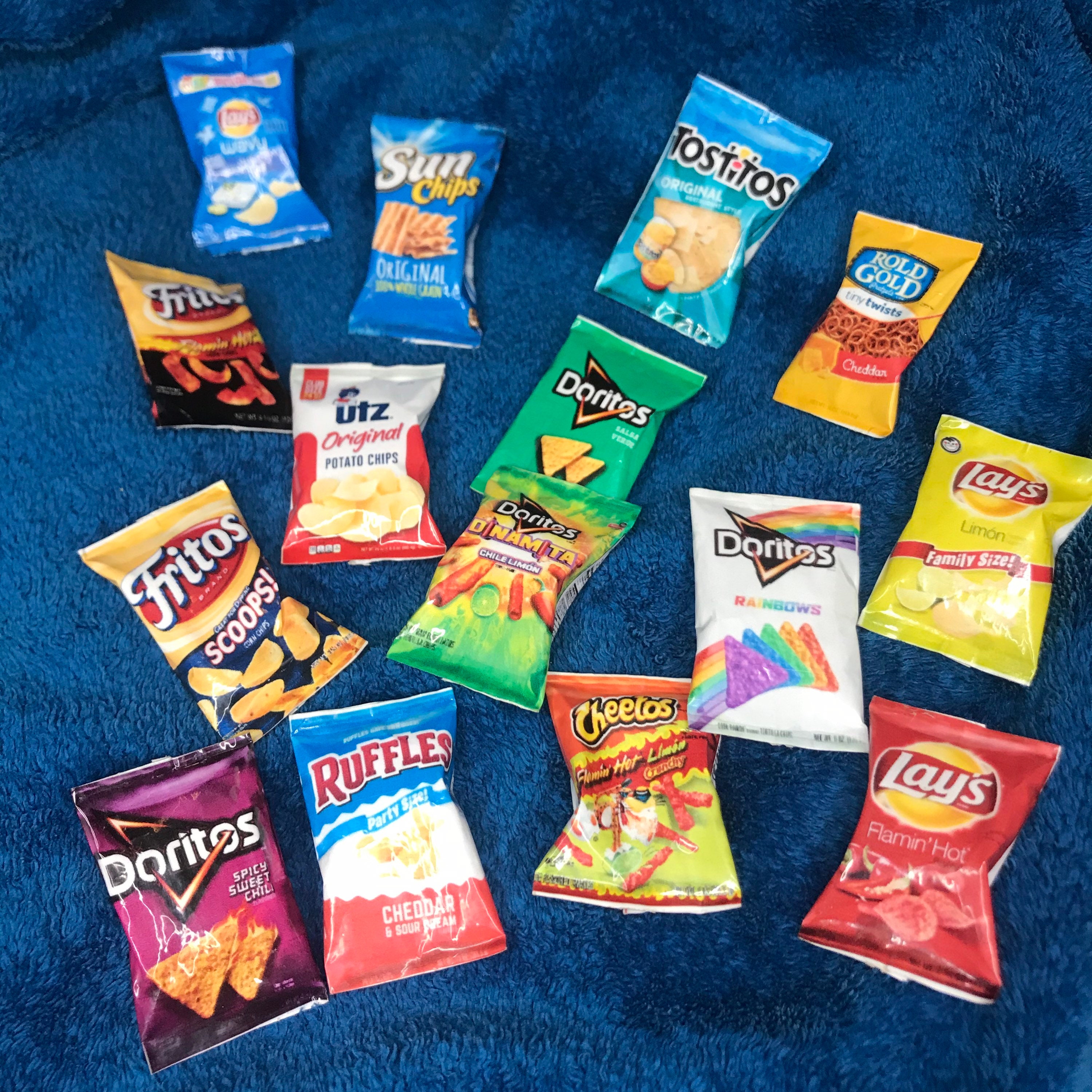 Miniature Chip bags | Etsy