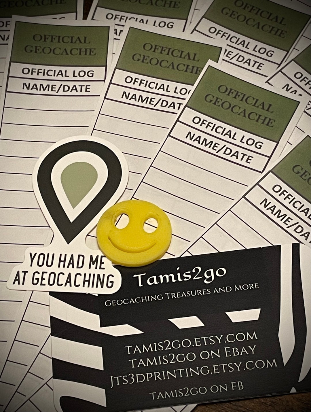 Geocache Logs, Rite in the Rain, Set of 20, Geocaching Log Sheets in ...