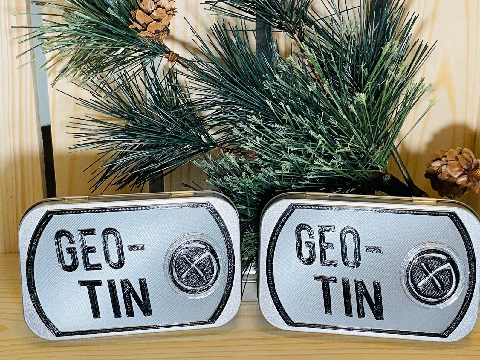 Geocache Swag Tin Gift, Filled With Swag, Stickers, Logs and Other Geo ...