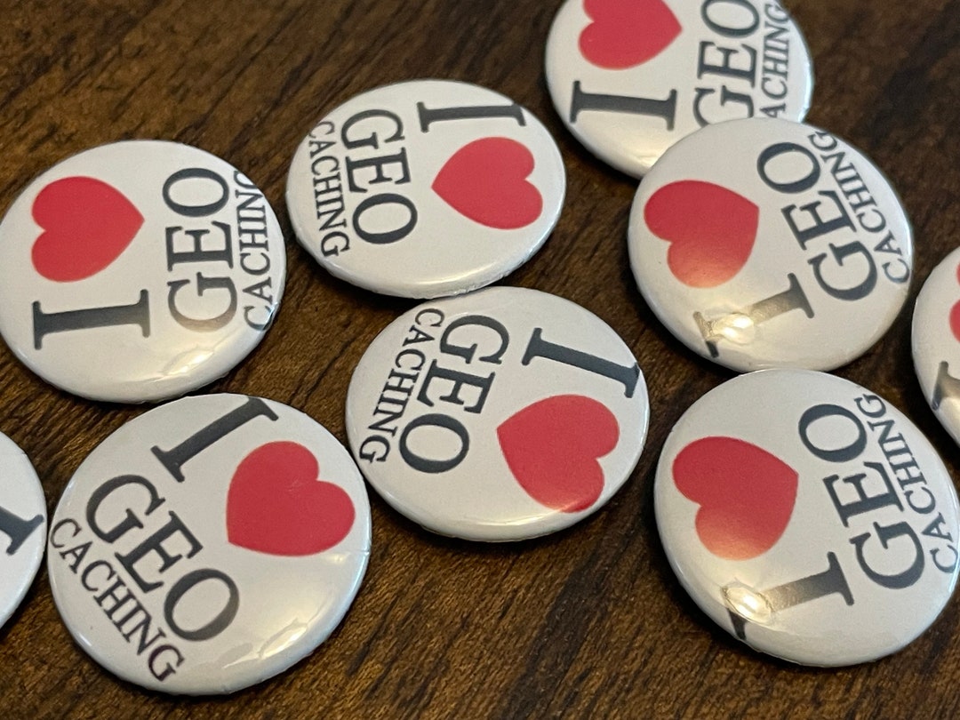 Geocache BUTTONS, Swag Favors Mixed Set by Tamis2go - Etsy