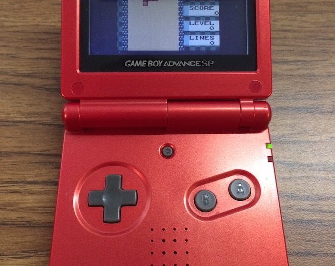 Nintendo Game Boy Advance SP System red Gameboy Advance SP W/ - Etsy UK