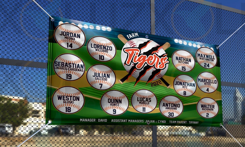 T-ball Banner Tball Banners Baseball Banner Team Banners - Etsy