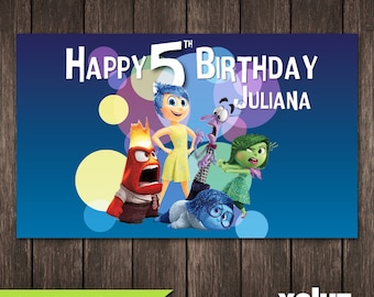 Inside Out Banner - Etsy