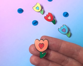 Self Care Enamel Pin - Etsy