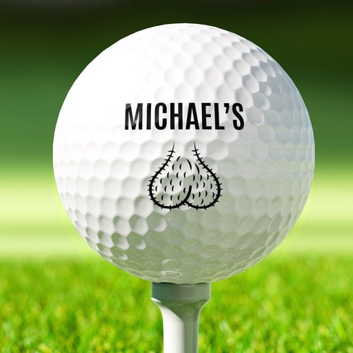 Funny Golf Ball Personalized Golf Ball Color Printed Golf - Etsy