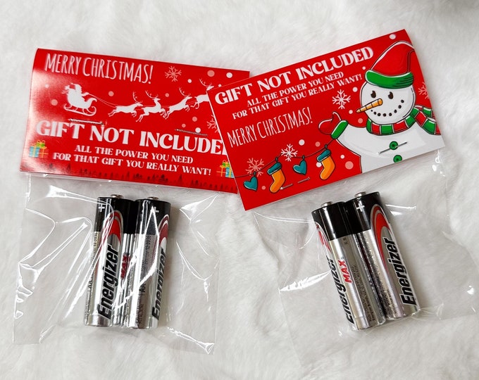 Gift Not Included - LOL Funny Christmas Gag Gift, Gift for Any Occasion ...
