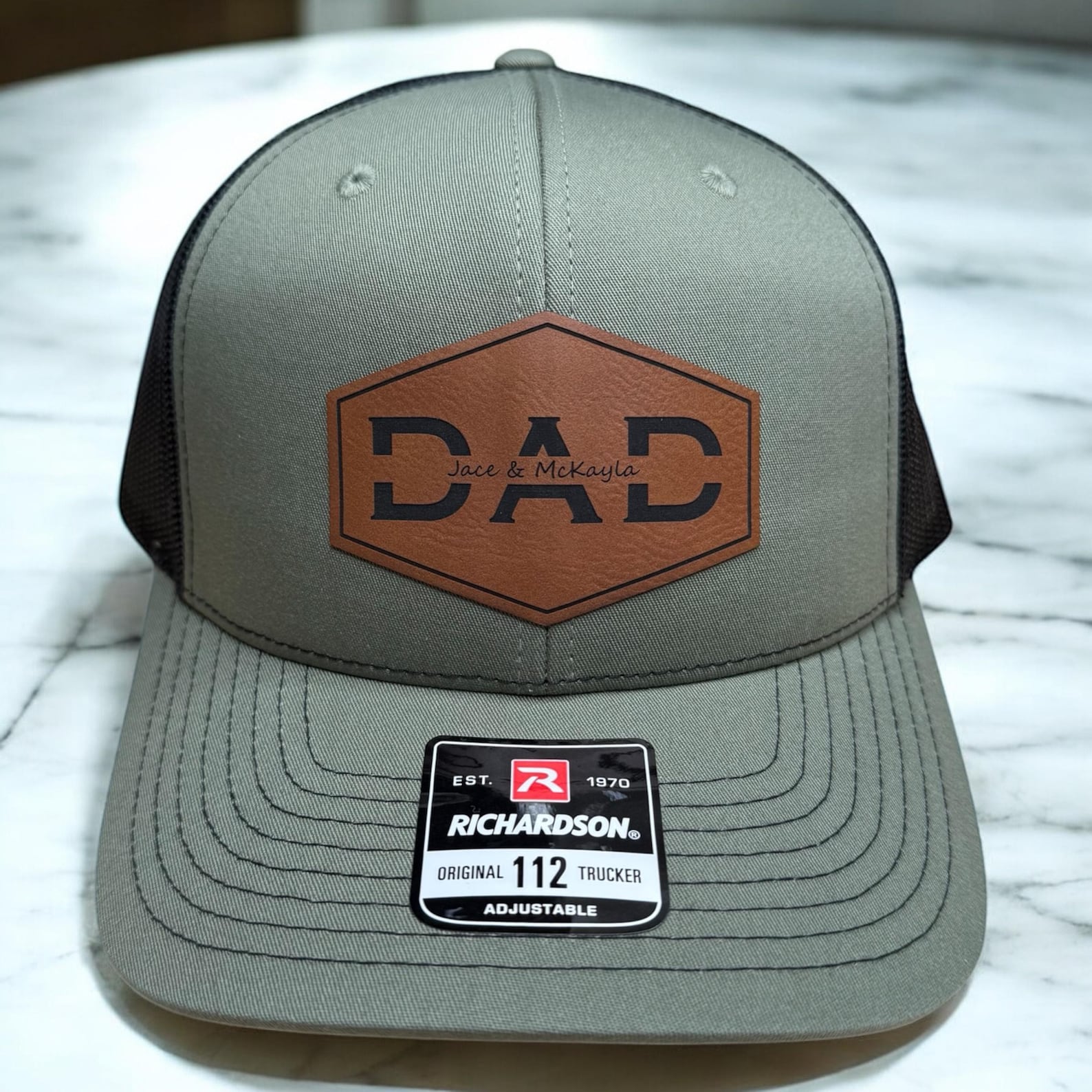 Personalized Dad Patch Hat, Dad Birthday Gift, New Dad Gift, Gift for ...
