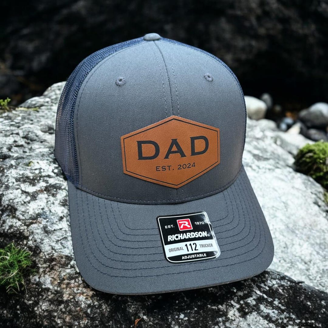 Personalized Dad Patch Hat, Dad Birthday Gift, New Dad Gift, Gift for ...