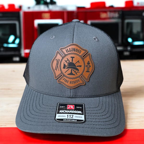 Custom Fire Patch Hats - Etsy
