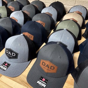 Personalized Dad Patch Hat, Dad Birthday Gift, New Dad Gift, Gift for ...