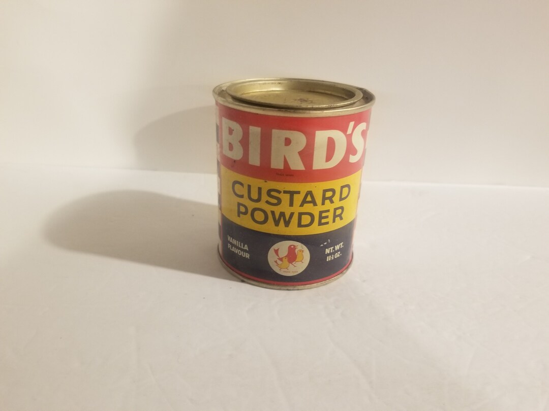 Vintage Bird's Custard Powder Tin Empty Alfred Bird & Son's Banbury ...