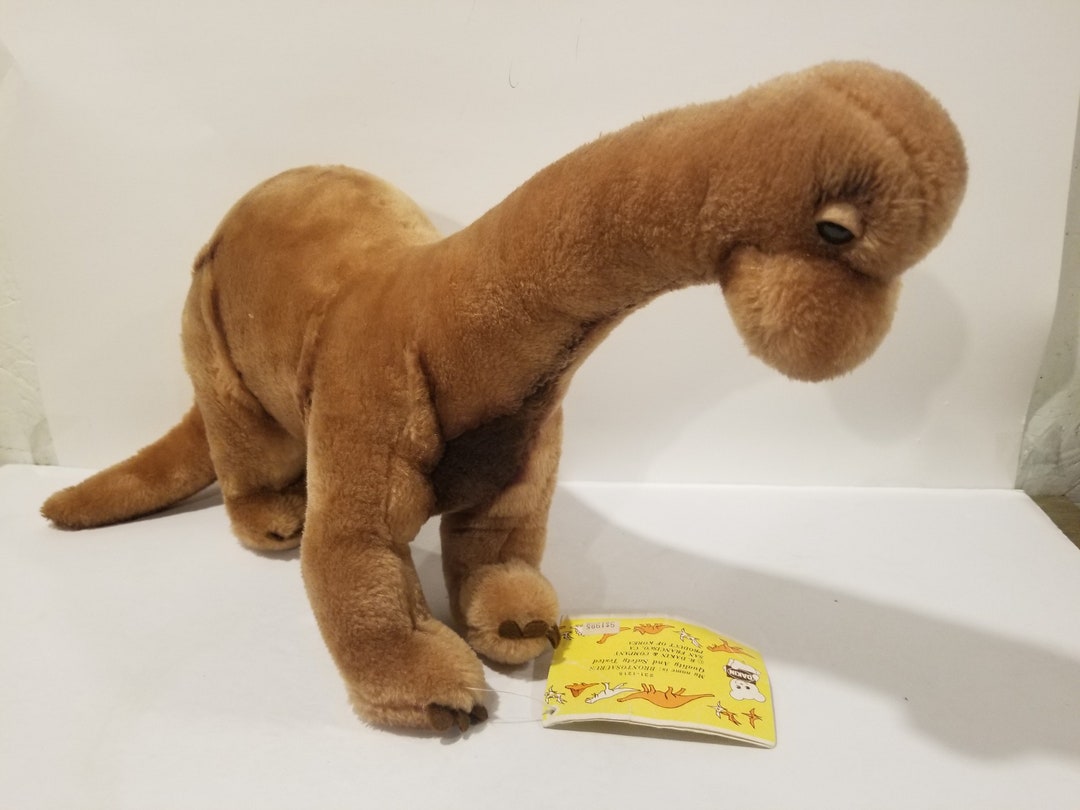 Rare Prehistoric Pets Stuffed / Plush Toy Brontosaurus 1980 - Etsy