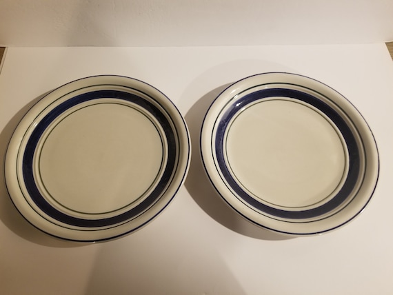 2 Vintage Joshua Maxwell Studio 10 1/2 Inch Dinner Plates - Etsy