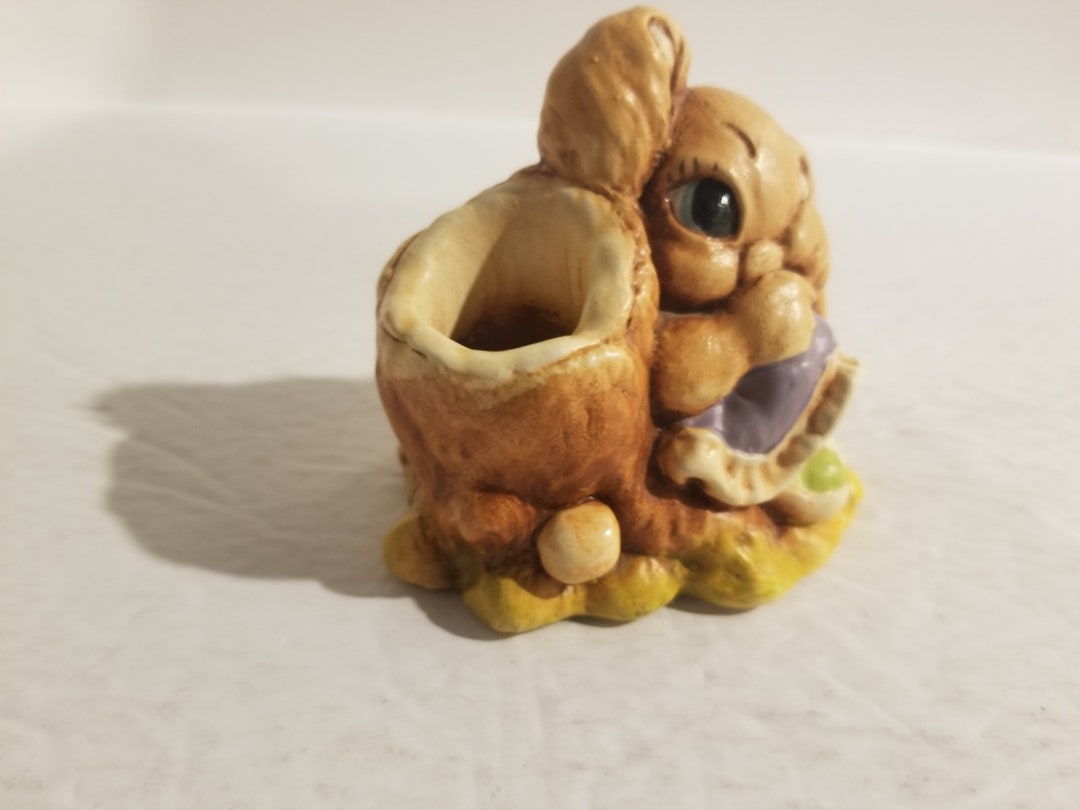 Moorcraft Designs Rabbit - Sally - Hand Painted Stoneware - England - Etsy