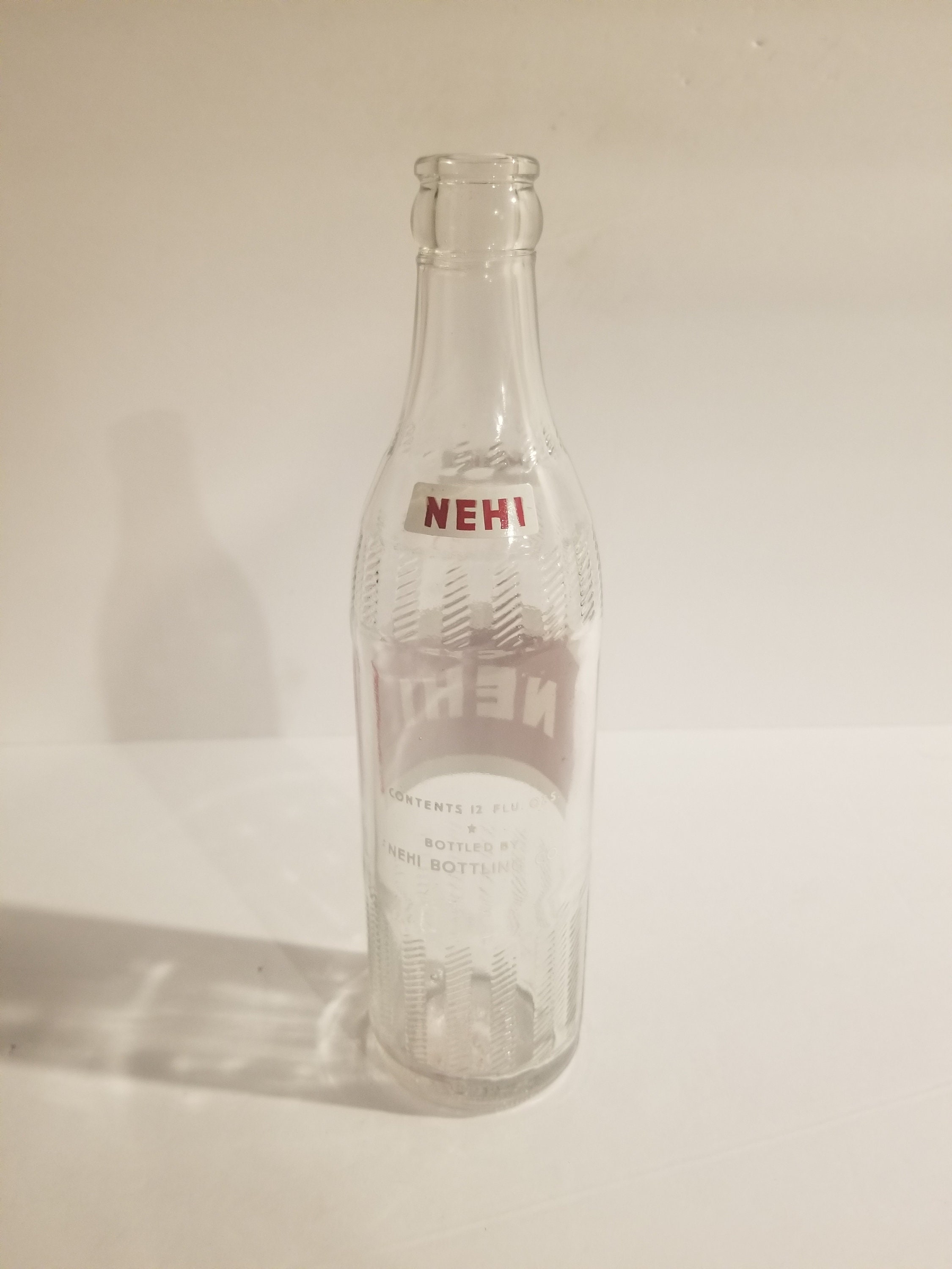 Vintage NEHI Pop Bottle 12 OZ - Etsy