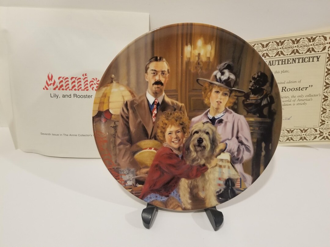 Collectable Plate - Annie Collector's Plate Series - Annie Lilly ...