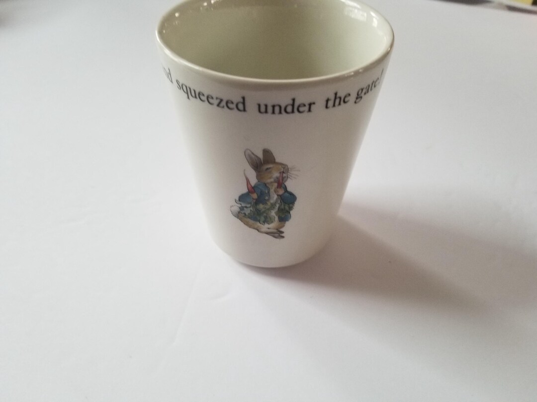 Wedgewood Peter Rabbit - Cup - Made in England - Etsy