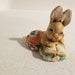 Moorcraft Designs Rabbit - Sue - Hand Painted Stoneware - England - Etsy