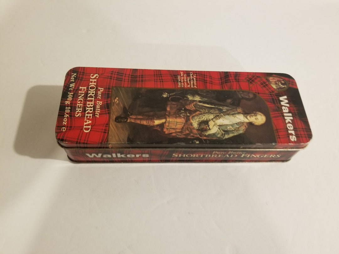 Vintage Walkers Shortbread Tin Prince Charles Edward Stuart 1980s - Etsy