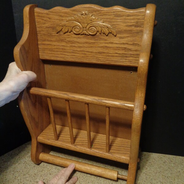 Wall Magazine Rack - Etsy