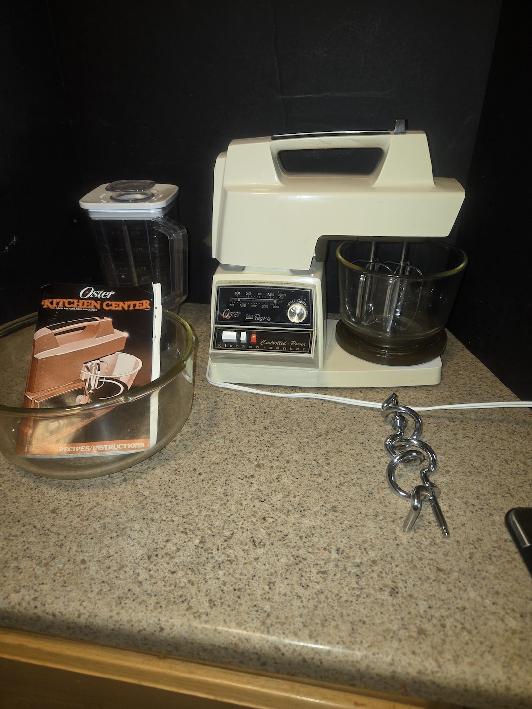 Vintage 1980's Oster Regency Kitchen Center Base Mixer Unit With ...