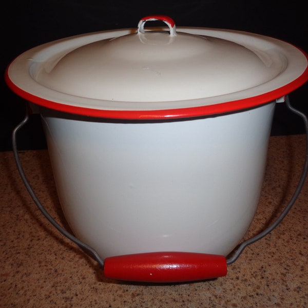 Enamel Bucket - Etsy