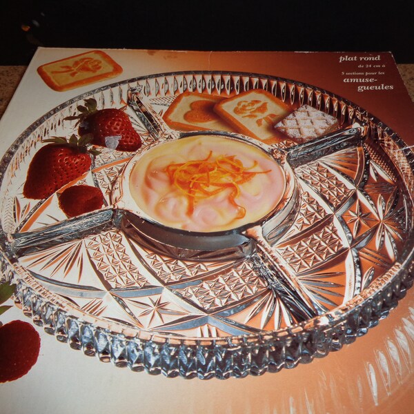 Crystal Serving Tray - Etsy