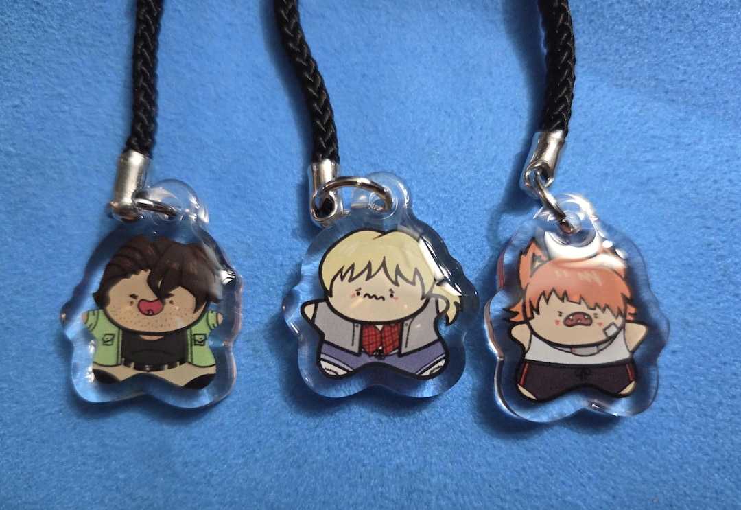 BTD/YKMET Cute Ren, Strade, and Lawrence Tiny Keychains! - Etsy