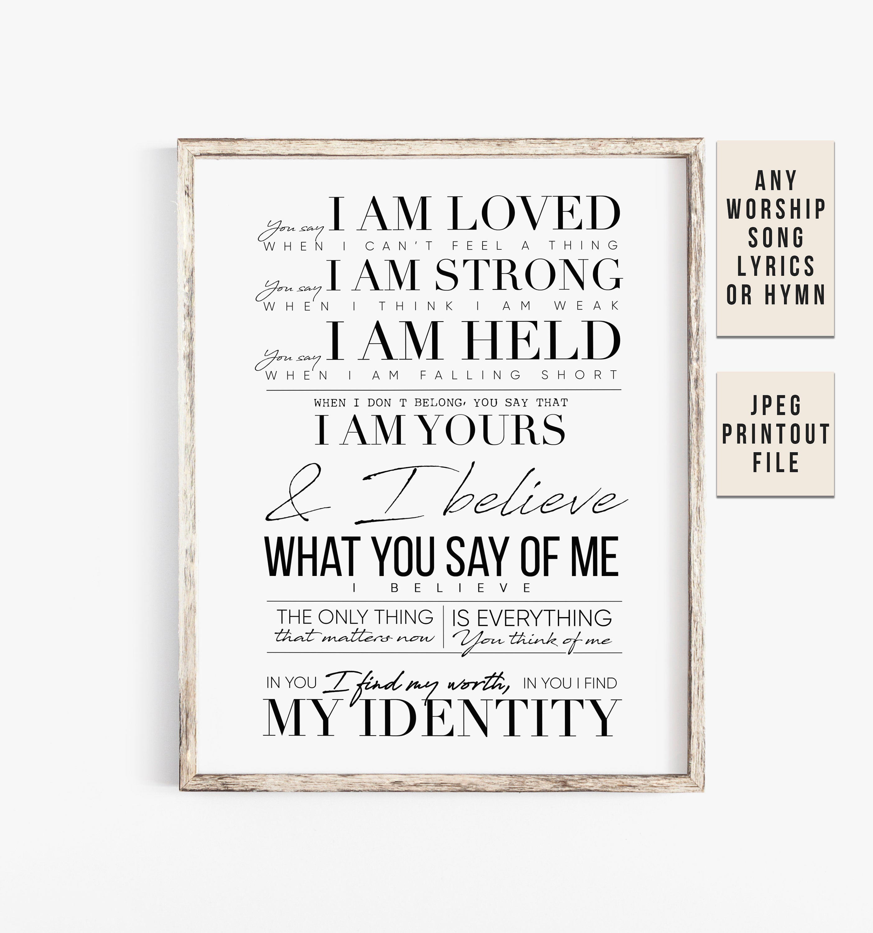 Any Worship Song Lyrics, Custom Praise and Worship Song, Modern ...
