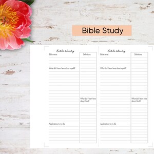 Midori Travelers Notebook Bible Journaling Gratitude Journal Bible ...