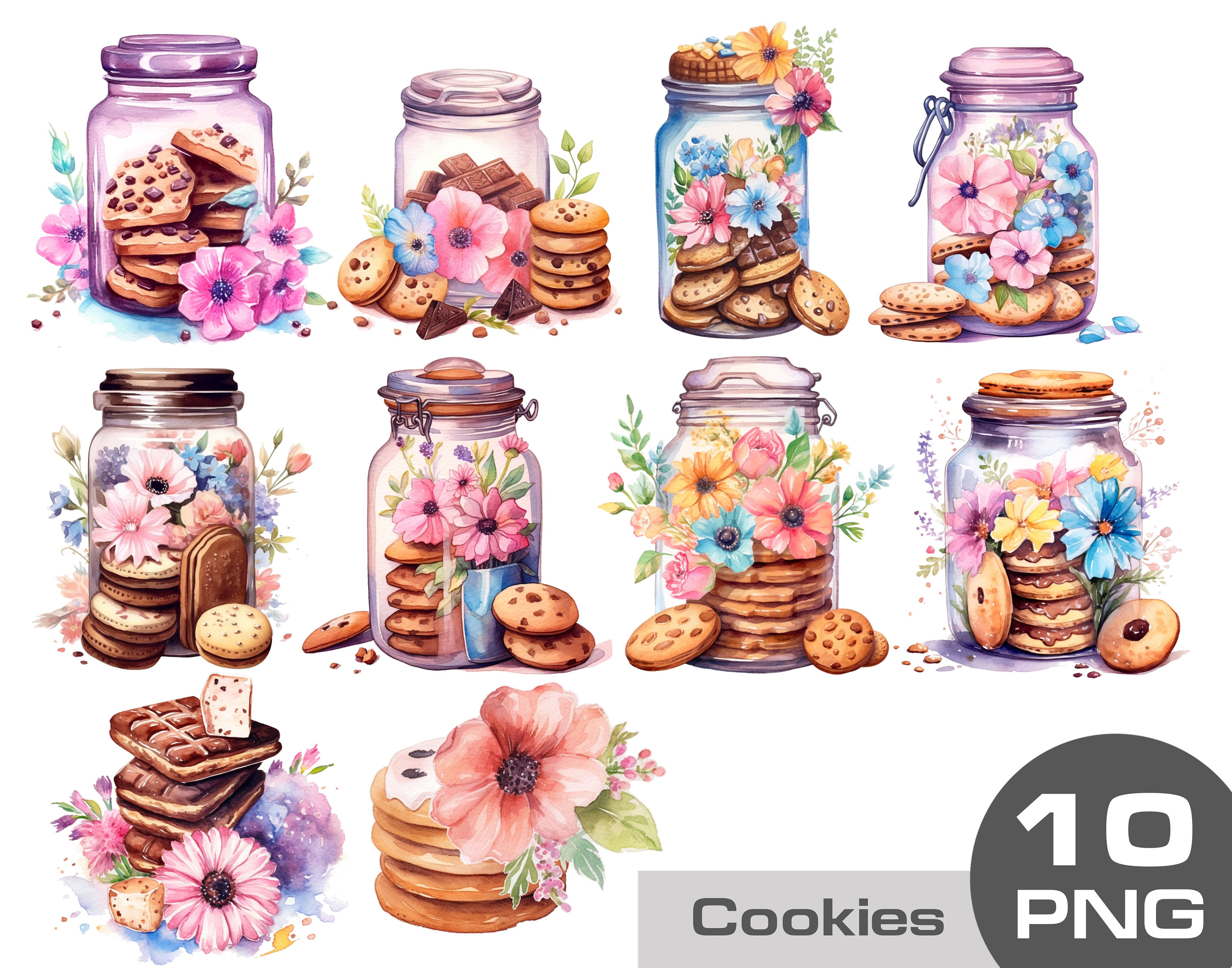 Cookies In A Jar Clipart