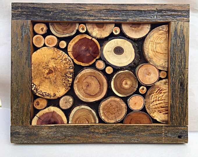 Wood Branch Art Reclaimed Wood Wall Artwood Slice Artwood - Etsy