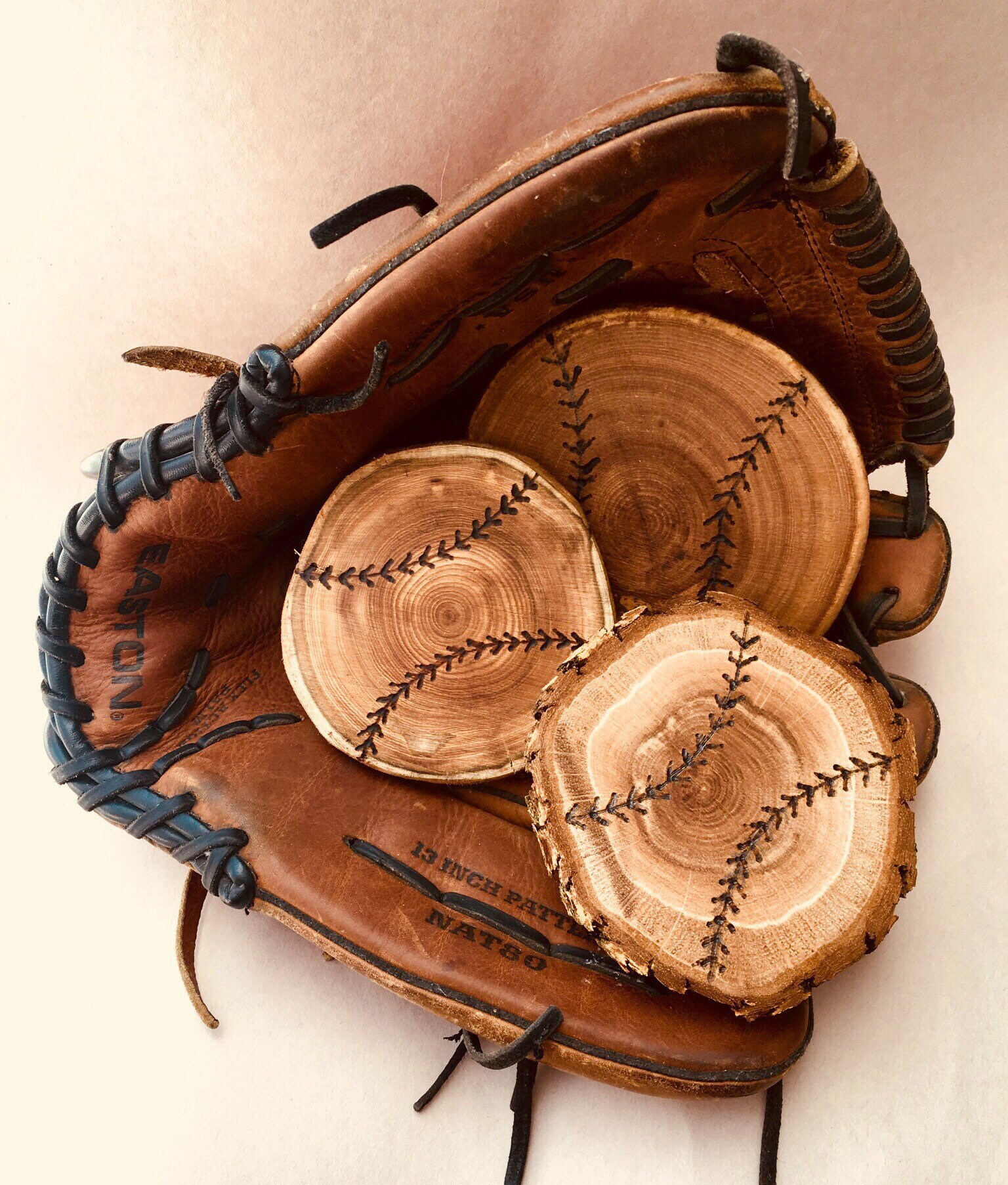Baseball Coasters Baseball Gifts Sports Gifts Wood Baseball - Etsy