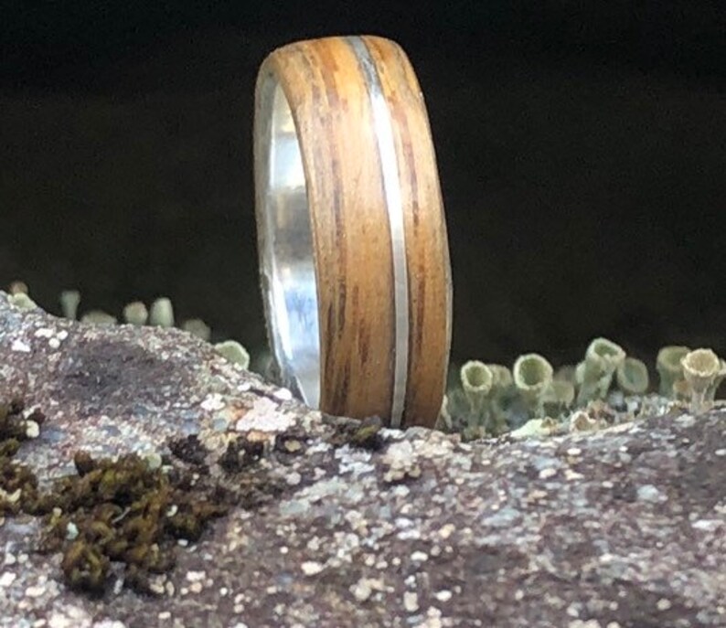 Whiskey Barrel Ring Wooden Ring Whiskey Barrel Wood Ring | Etsy