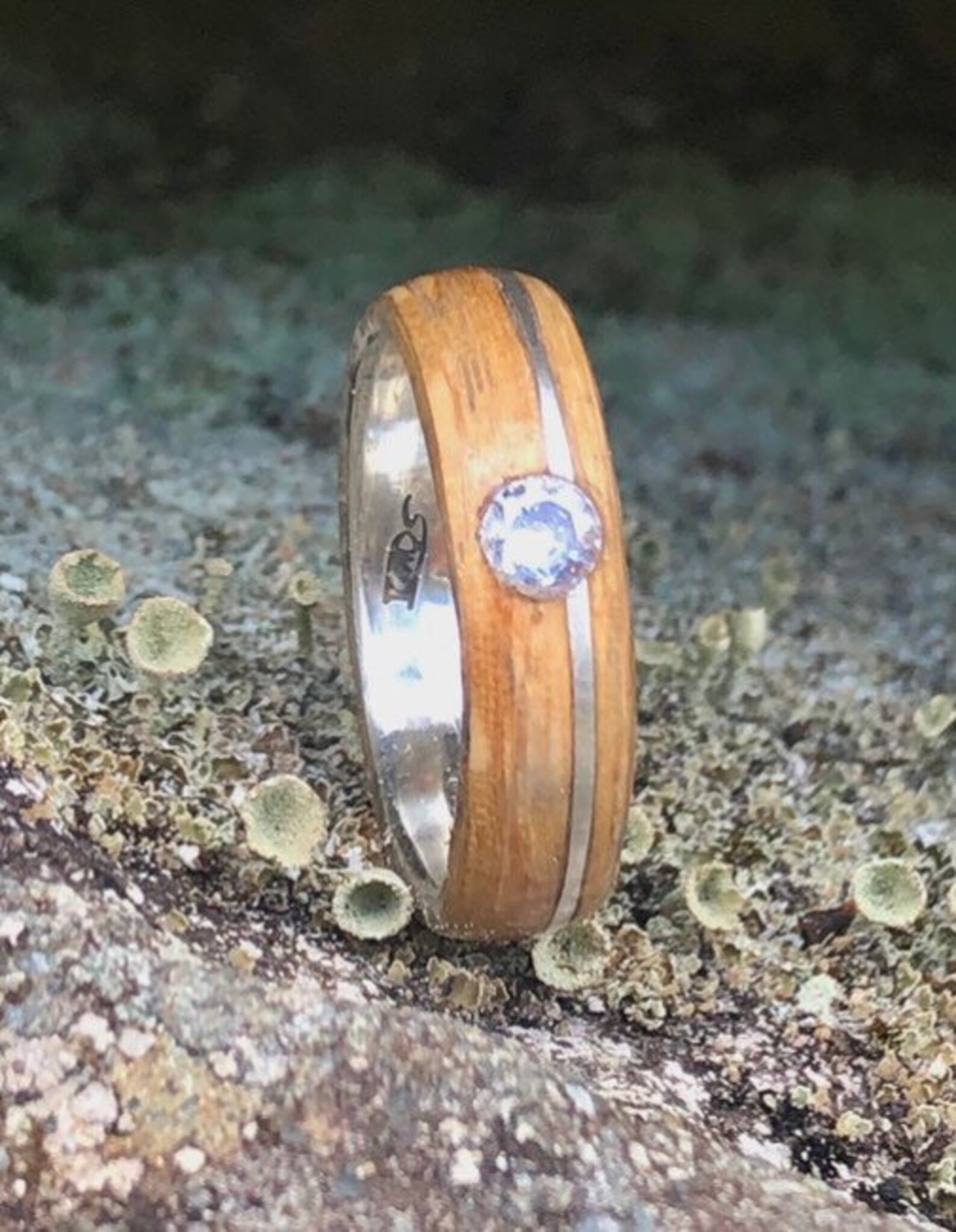 Whiskey Barrel Ring Wooden Ring Whiskey Barrel Wood Ring | Etsy