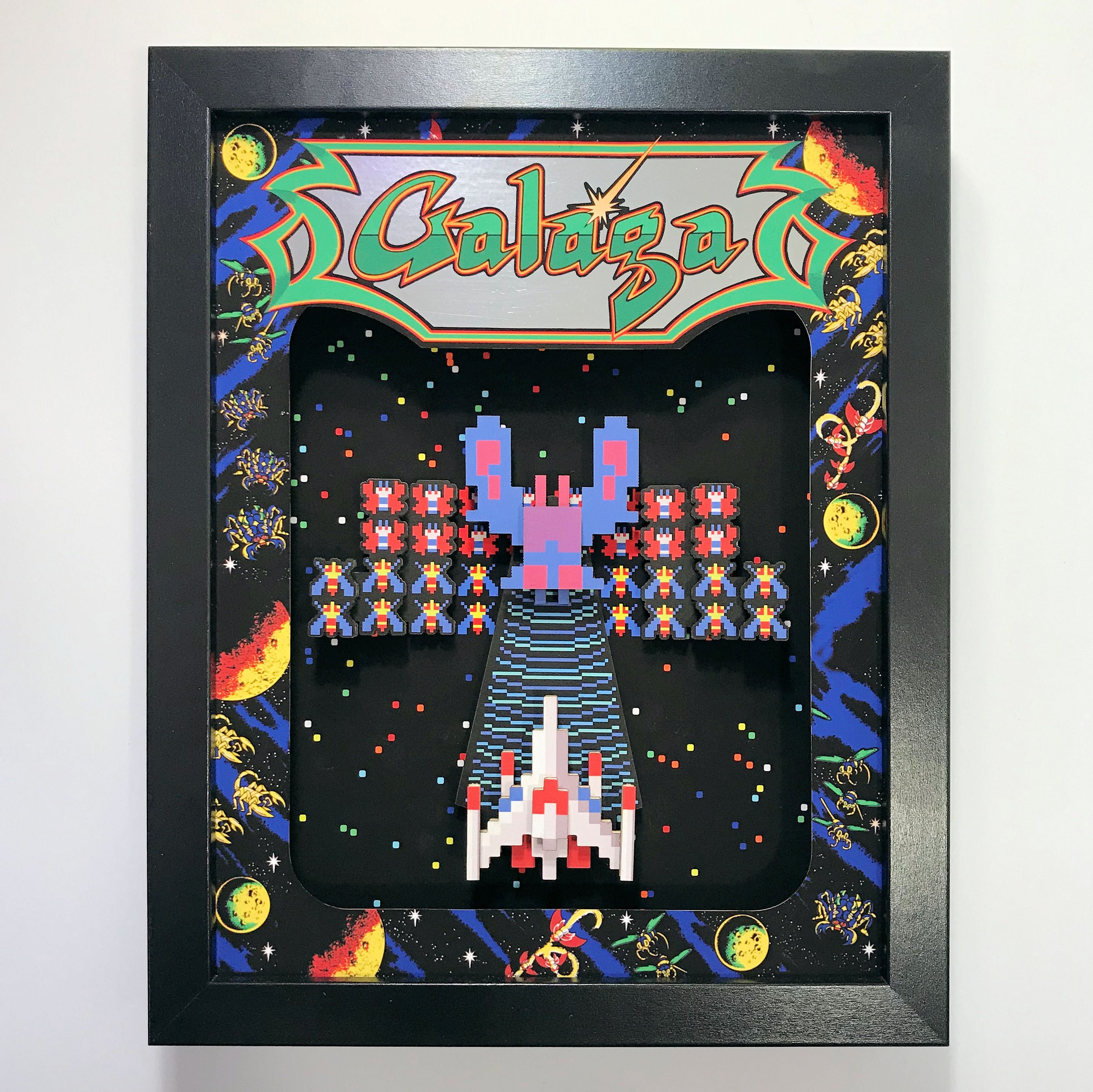 Galaga Coloring Sheets